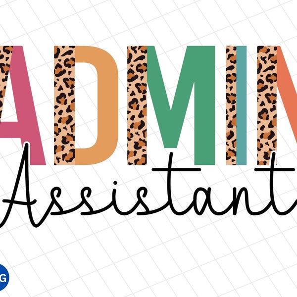 Admin Assistant Svg - Etsy