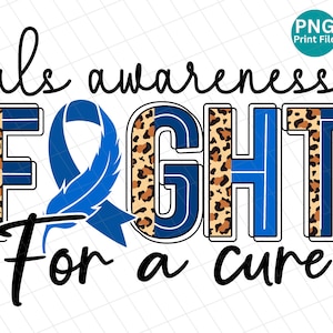 Als Awareness Fight for a Cure PNG, Als Awareness Leopard PNG, Als ...