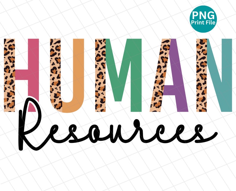 Human Resources Leopard PNG, Half Leopard Human Resources Sublimation ...