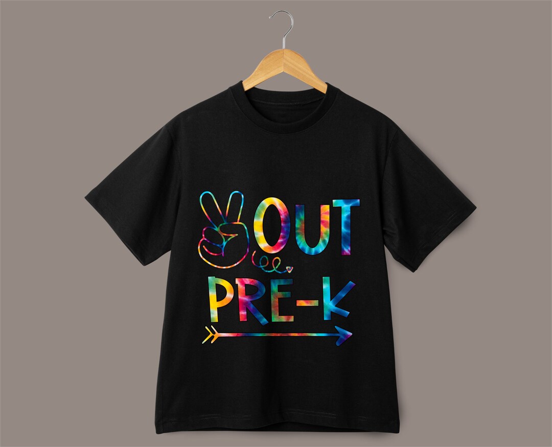Pre-k Peace Out Png Sublimation Design Digital Download PNG - Etsy