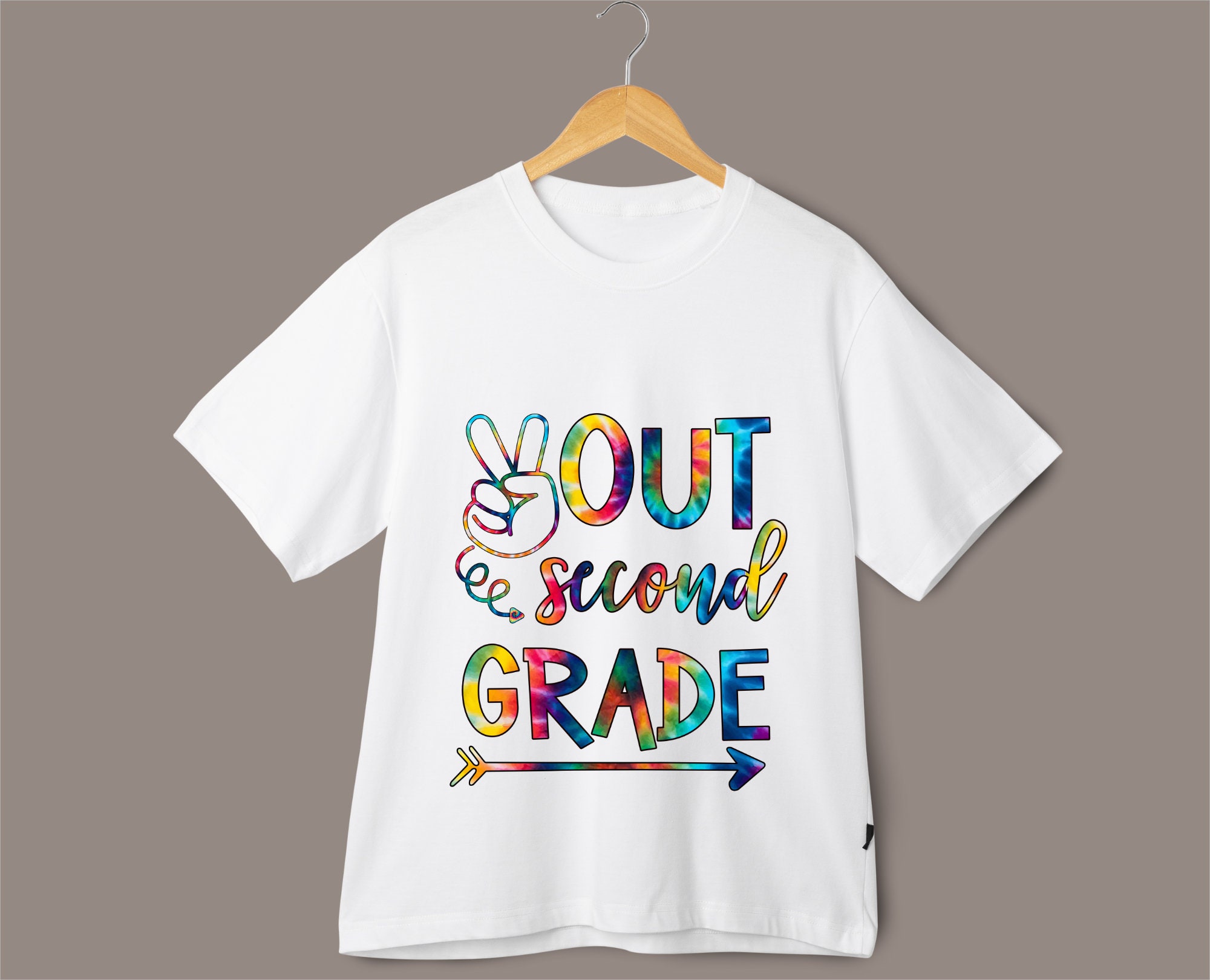 Second Grade Peace Out Png Sublimation Design Digital Download - Etsy
