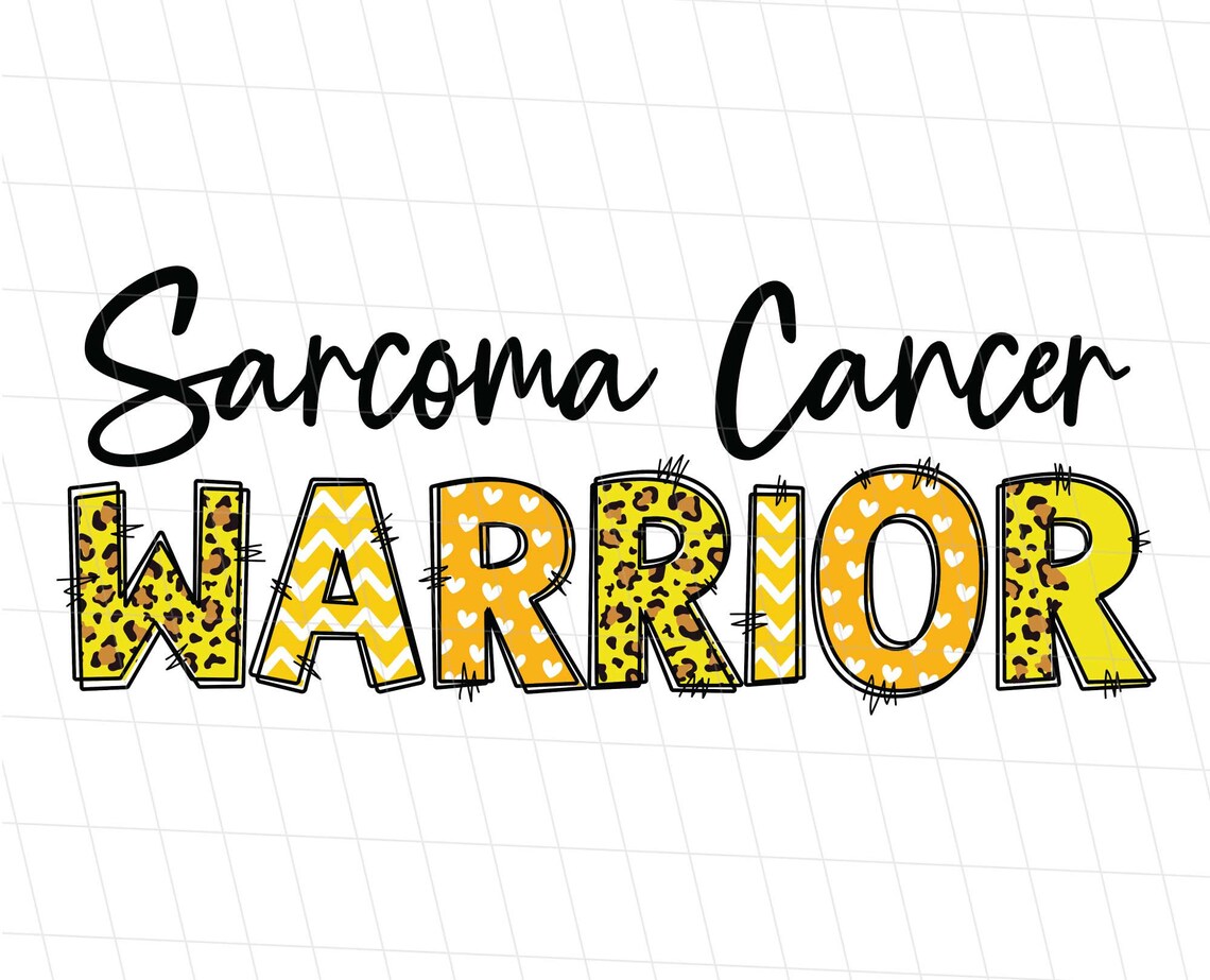 Sarcoma Cancer Warrior Png Image Sarcoma Warrior Leopard Png - Etsy