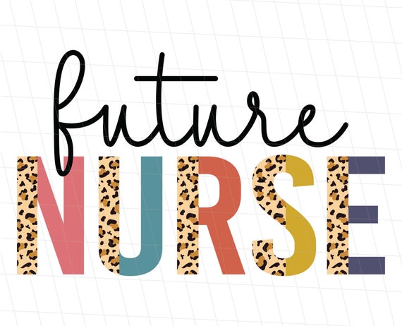 Future Nurse Png Image Future Nurse Half Leopard Png Half - Etsy