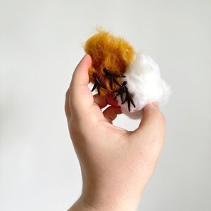 Handmade Wool Silkie Chicken Car Air Vent Clip: Farm Animal Car Decor ...