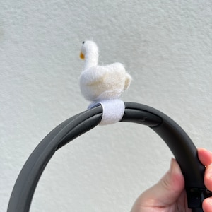 Felted Goose Headphone Accessory: Handmade Wool Decor - Etsy