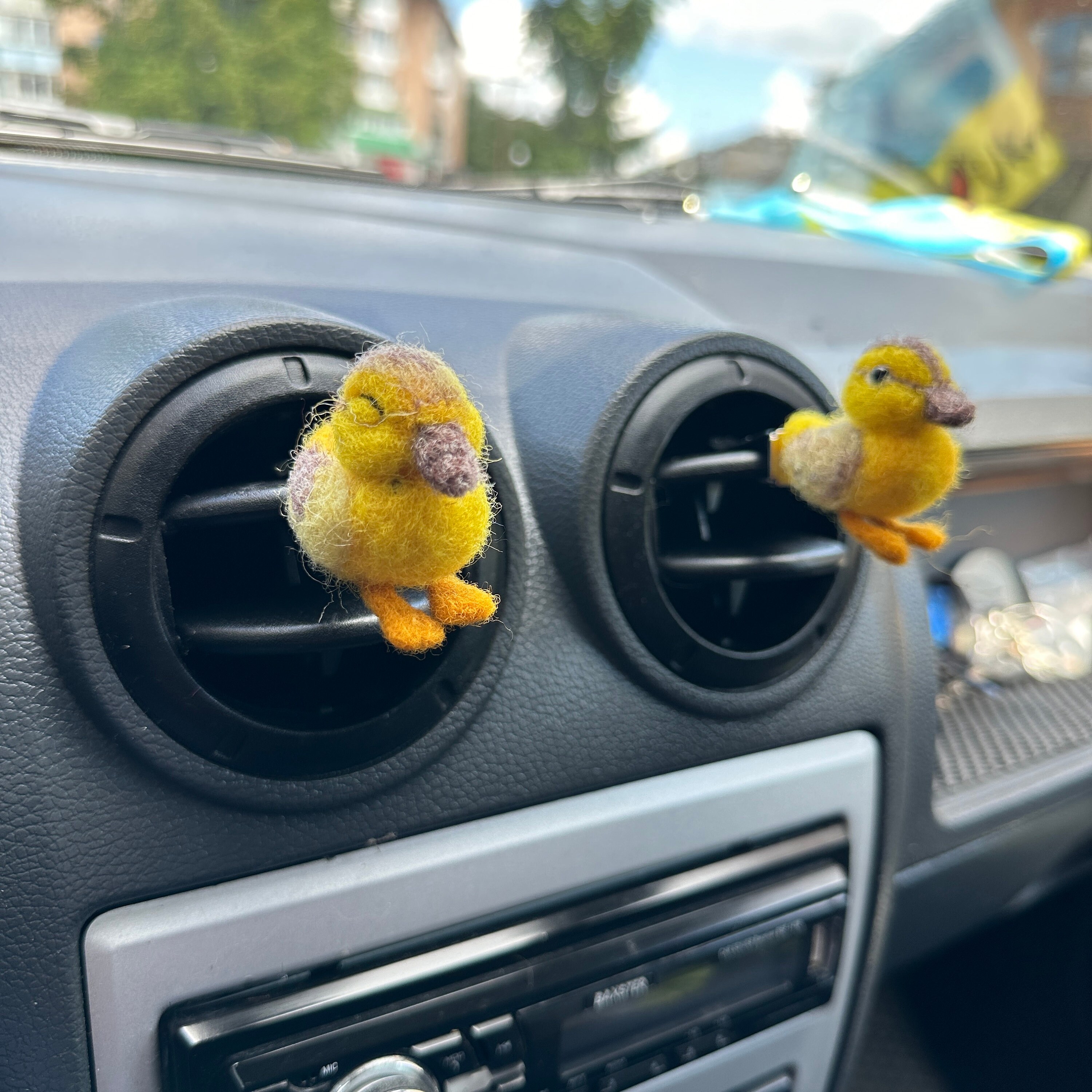 Mini Duck Air Vent Clip Handmade Cute Bird Car Freshies Garden Animals ...