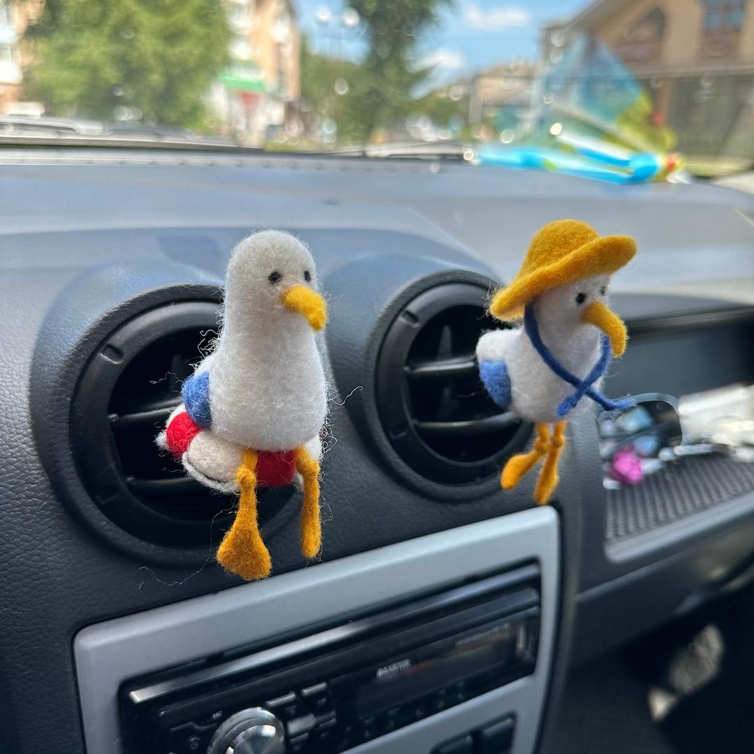 Handmade Birds Car Decor Lifeguard Gifts Beach Lover Gift Seagull Air ...