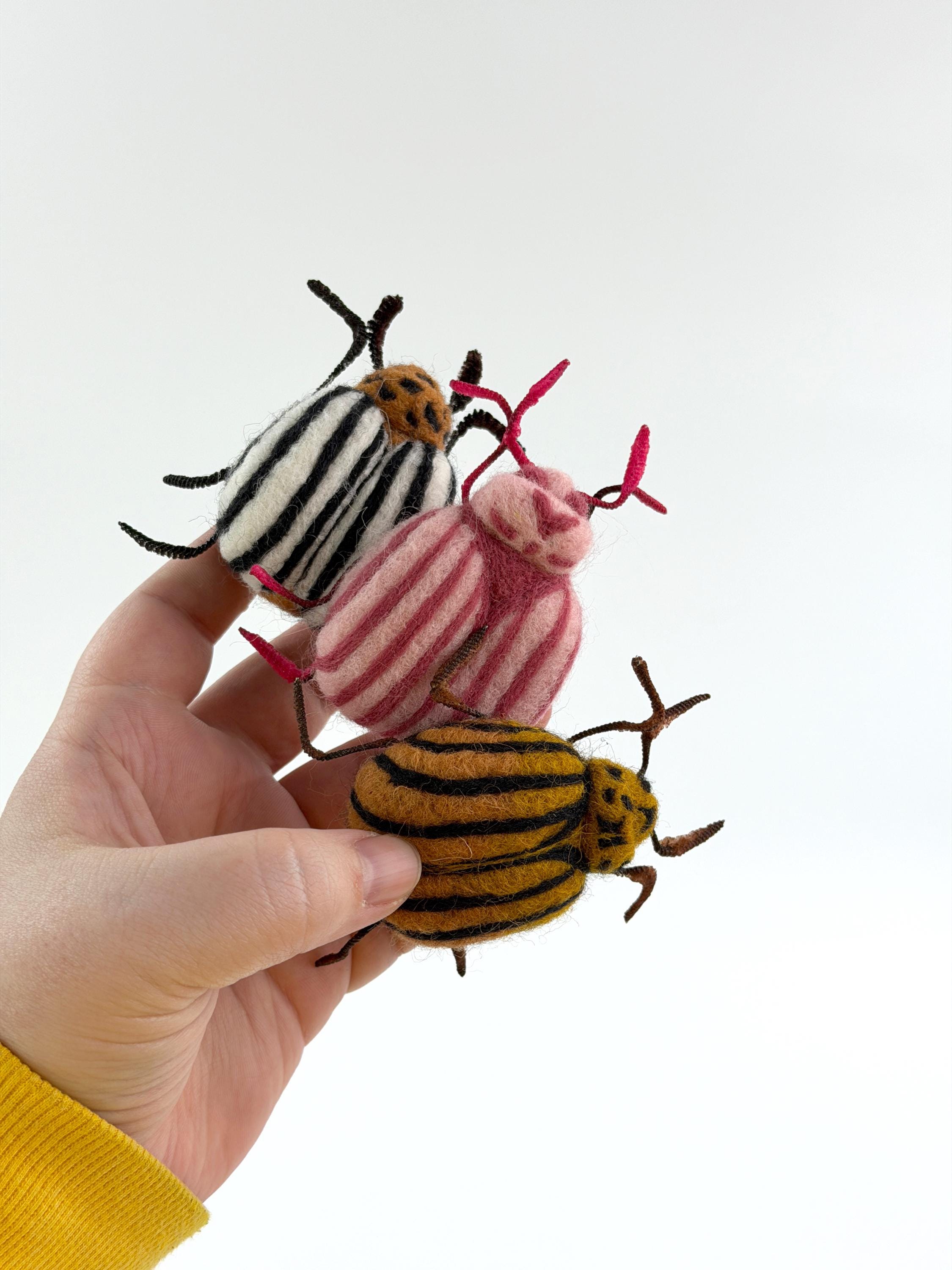 Bouncing Beetle Car Dashboard Decor, Funny Bug Toy, Colorado Beetle ...