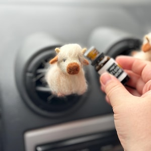 Farm Animal Car Decor Country Girl Car Accessories Cow Lover Gift ...