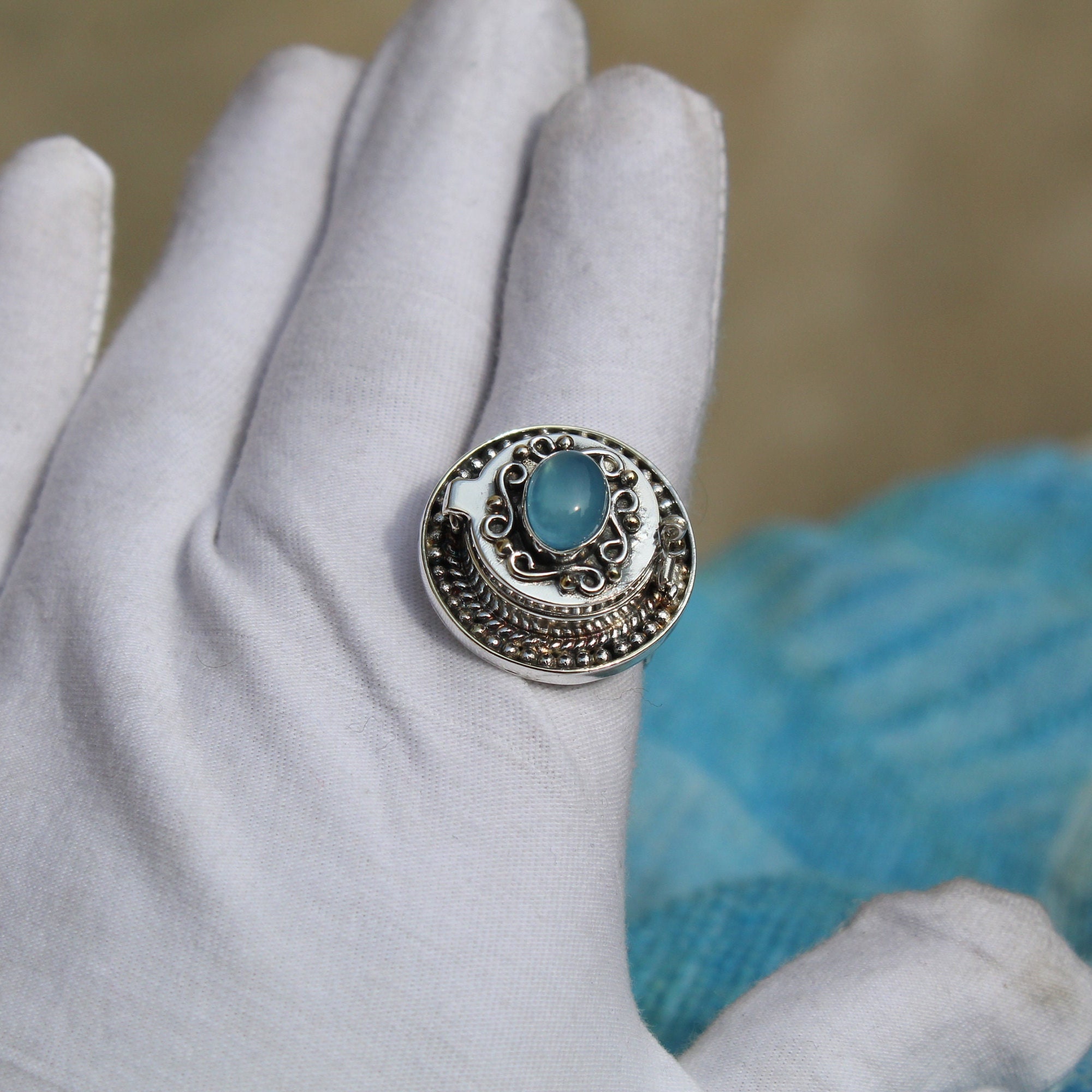 Beautiful Pear Shape Design Handmade Ring Made by 925 Silver | Etsy