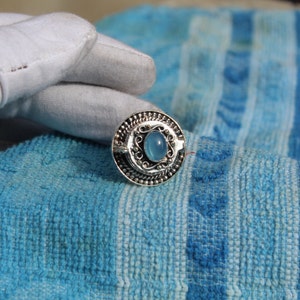 Beautiful Pear Shape Design Handmade Ring Made by 925 Silver | Etsy