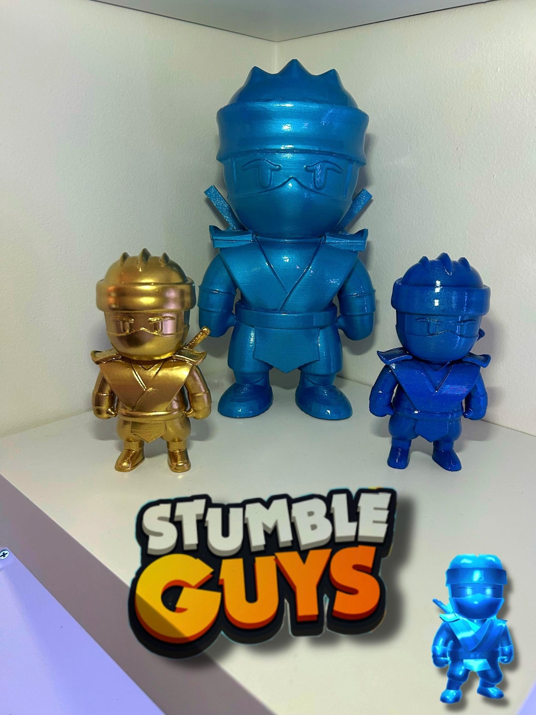 Stumble Guys Toy Ninja Dynamitron, Golden Sensie Figure - Etsy
