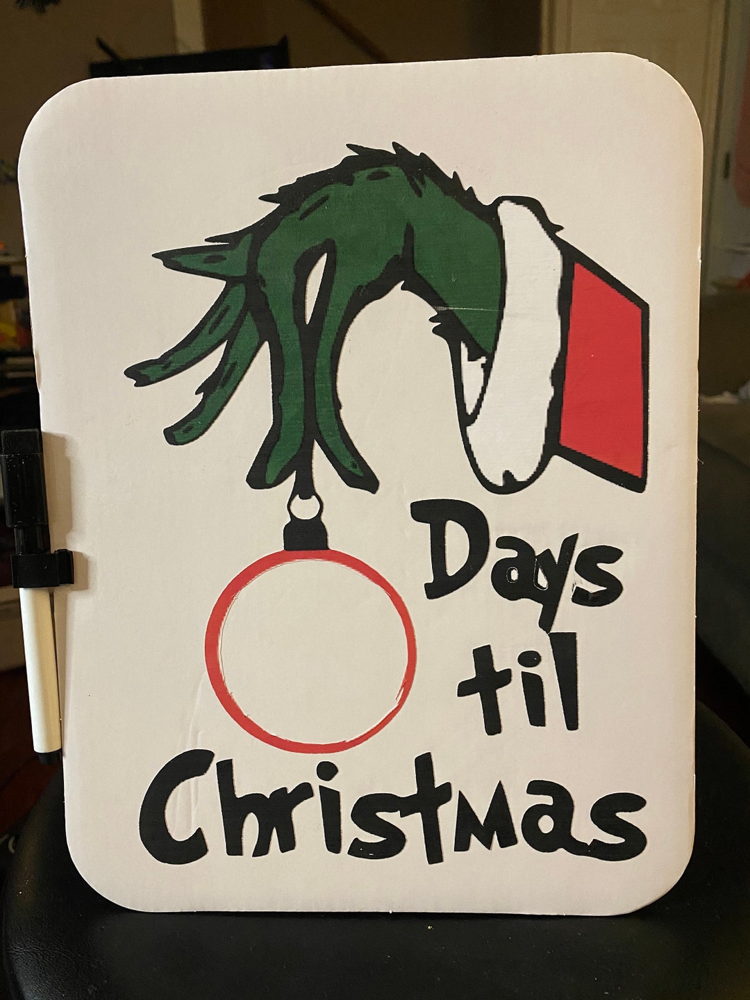 Christmas Countdown Board - Etsy