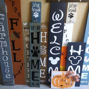 Farmhouse Custom Welcome Sign, Home Décor Sign, Mickey Mouse Sign - Etsy