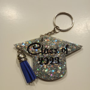 Graduation Keychain, Cap and Gown, Graduation, Graduation Gift, Senior ...