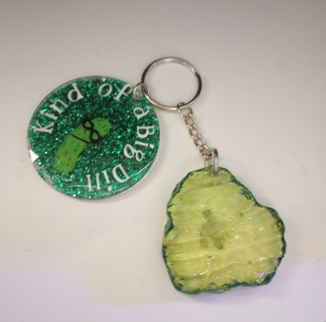 Pickle Keychain, Pickle Accessory, Pickle, Keychain, Food, Food ...