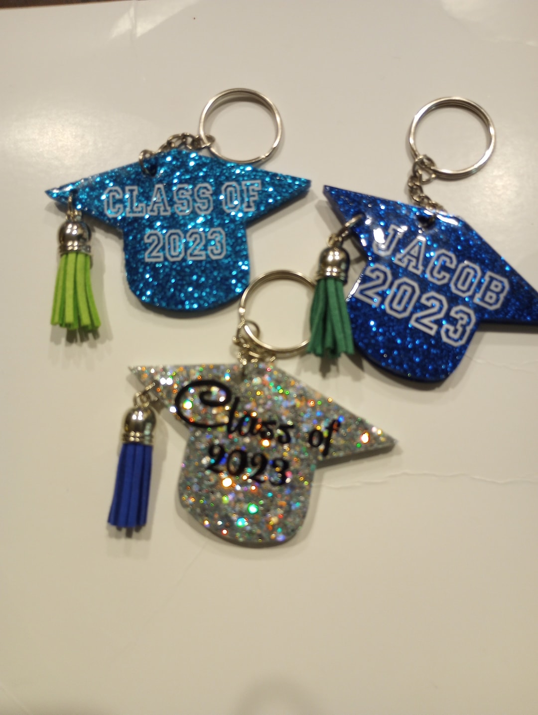 Graduation Keychain, Cap and Gown, Graduation, Graduation Gift, Senior ...