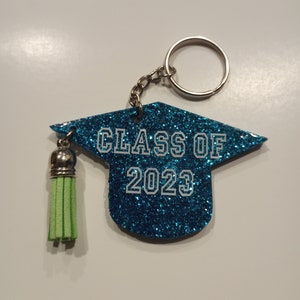 Graduation Keychain, Cap and Gown, Graduation, Graduation Gift, Senior ...