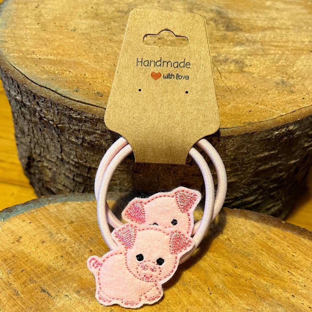 Felt Pig Bobbles Farm Kid Piglet Farming Outdoor - Etsy