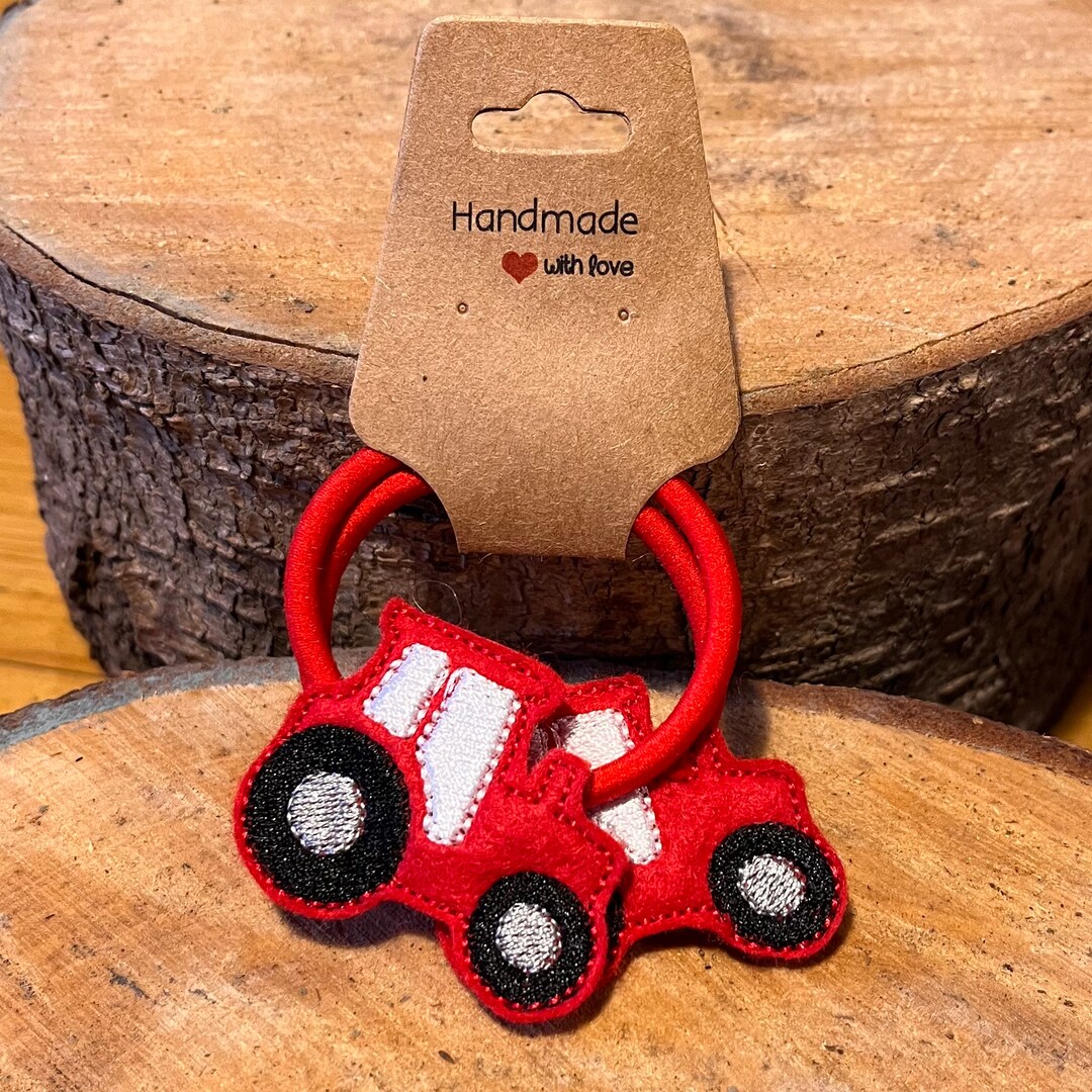 Felt Tractor Bobbles (variety of Colours) - Farm Kid - Machinery ...