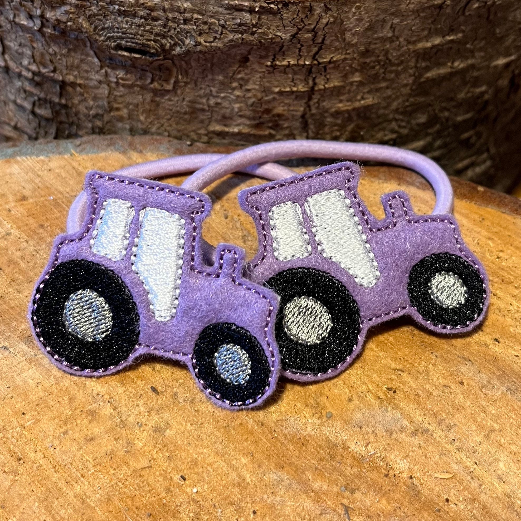 Felt Tractor Bobbles variety of Colours Farm Kid Machinery Farming ...