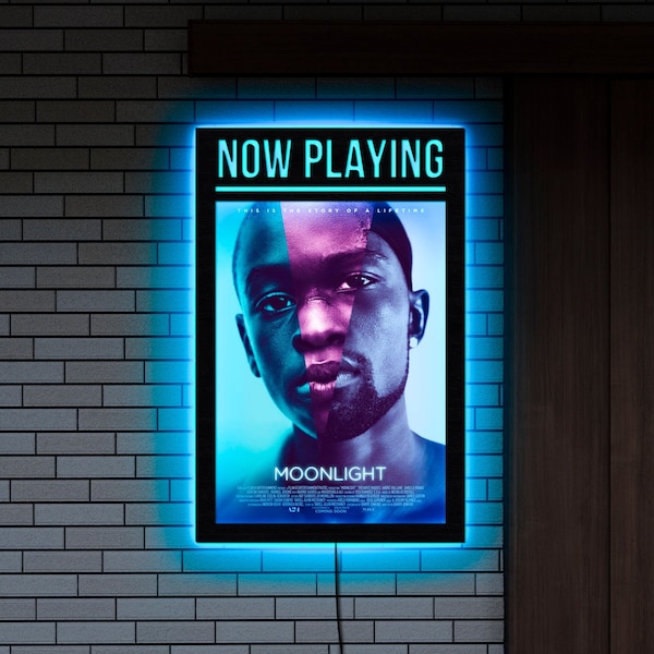 Led Lighted Movie Poster Frame - Etsy UK