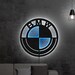 BMW Neon Sign, Custom Design Illuminated BMW M Power Neon Sign, Garage ...