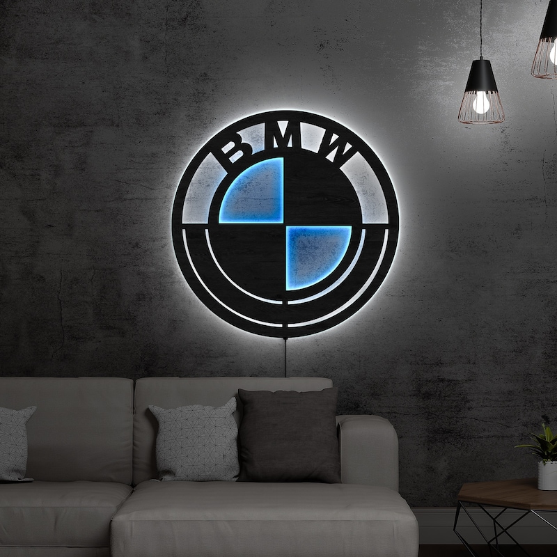 Bmw Logo Neon Sign - Etsy