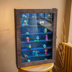Led Display Case,led Display Shelf,led Display Box,wood Display Case ...