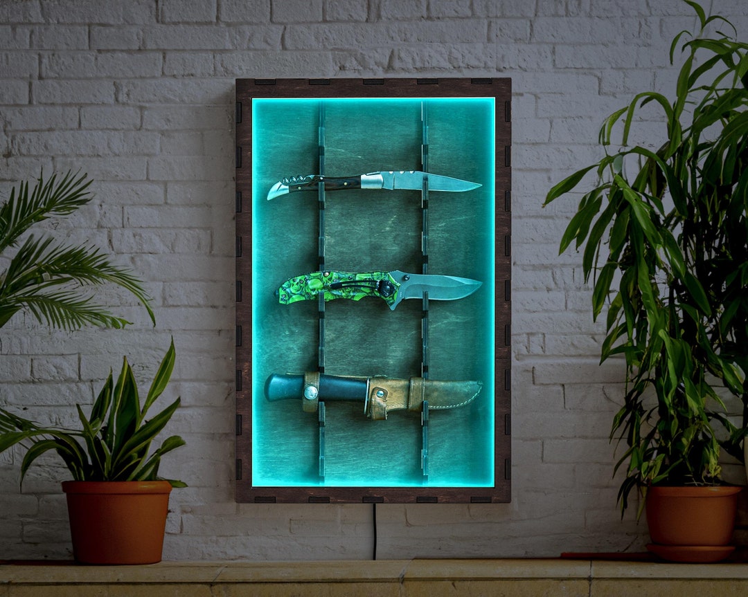 Knife Display Case Led,knife Display Case,knife Display Shelf,pocket ...