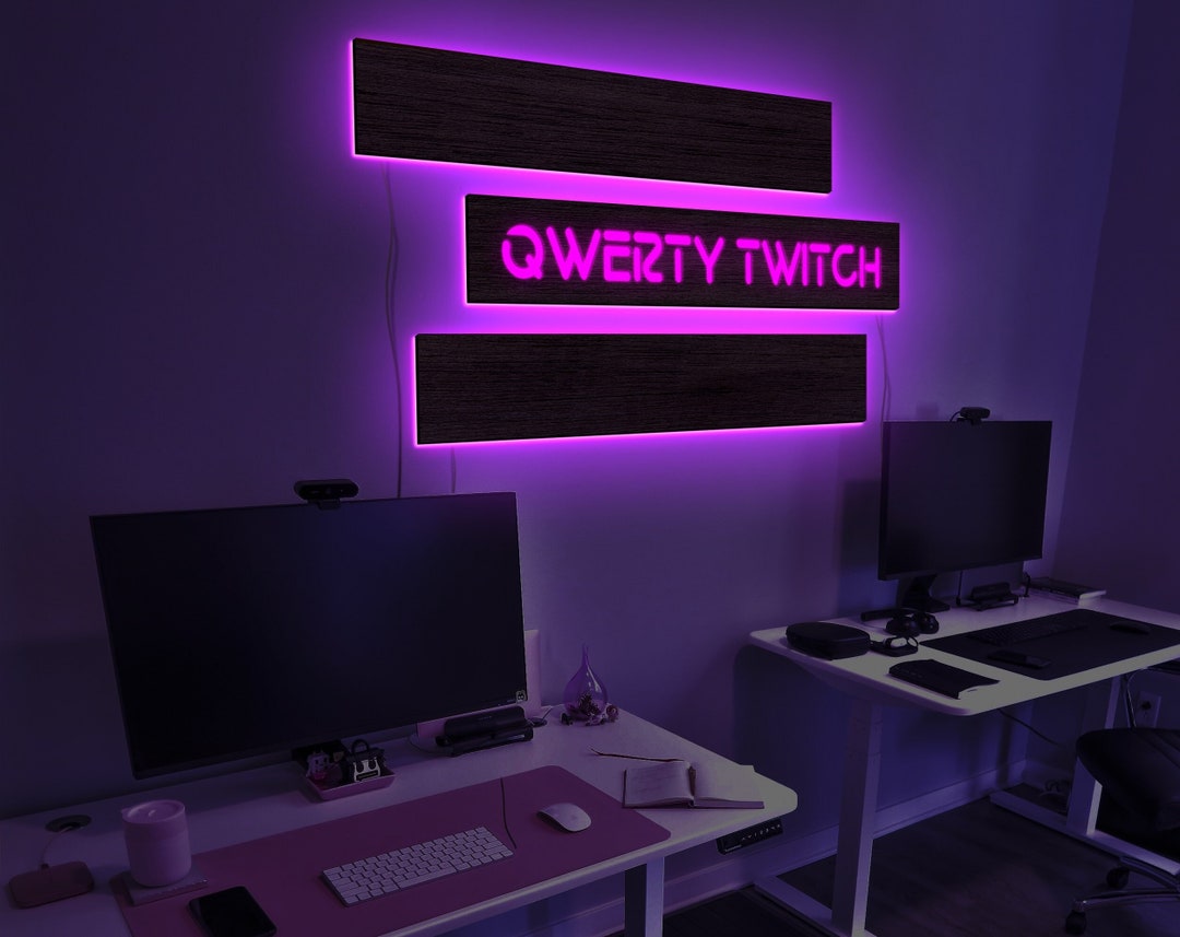 Led Wall Panels, Game Room Led Sign, Gaming Room Wall Decor, Gamer Room ...