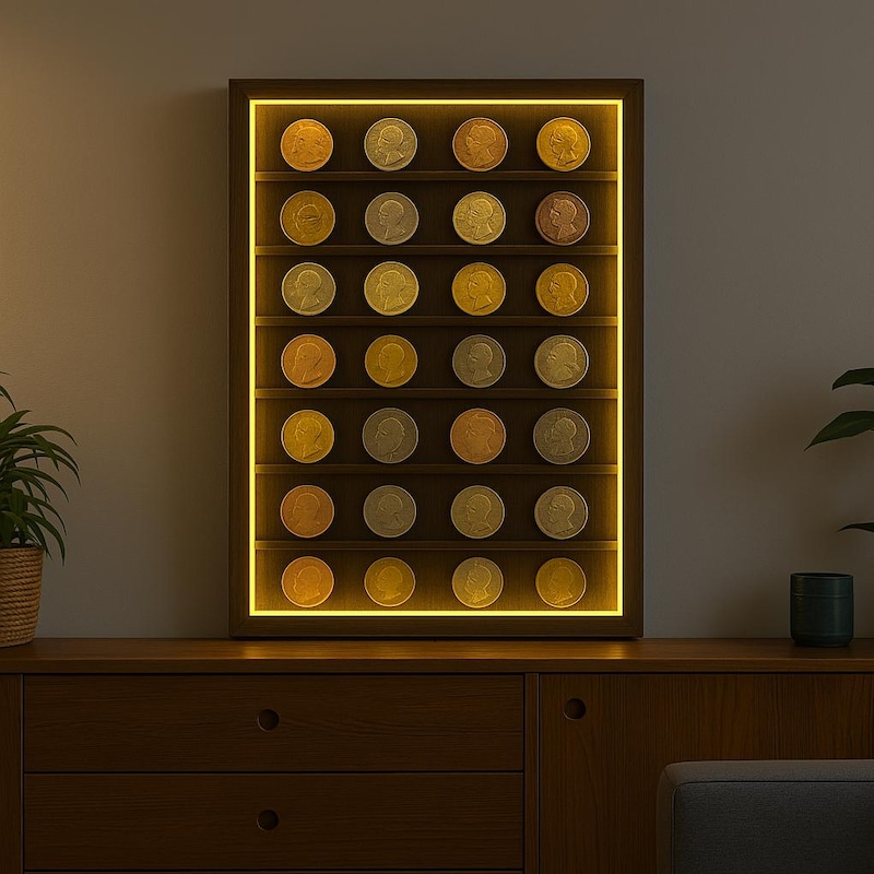 Led Display Wall Cabinet - Etsy UK
