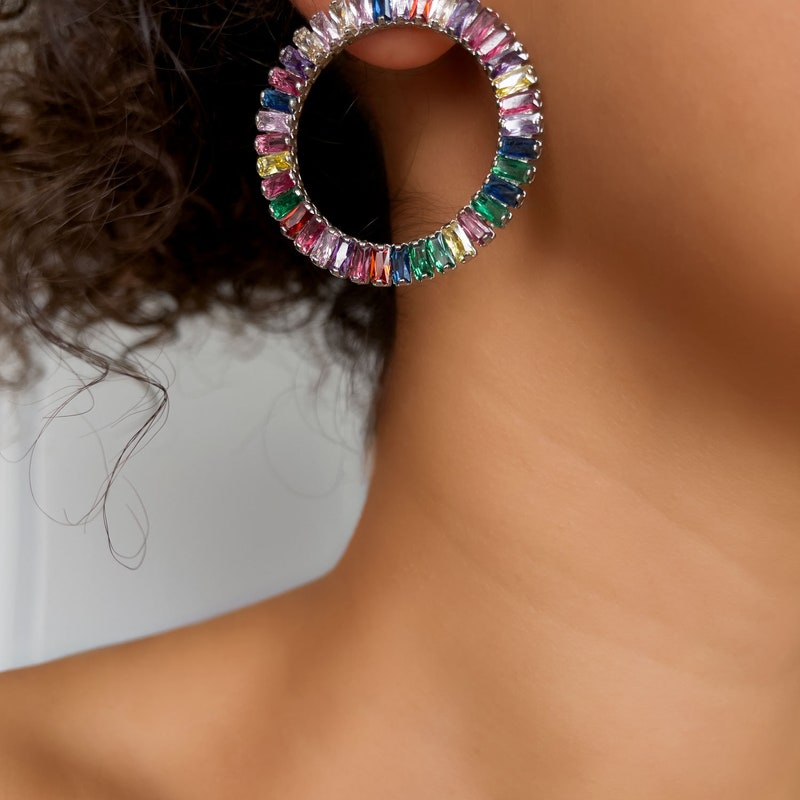 Crystal Earrings - Etsy