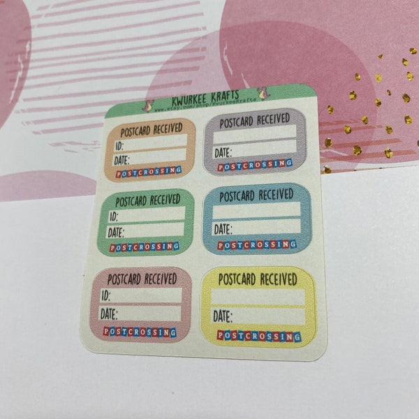 Postcard Stickers - Etsy UK