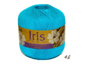 Iris Cotton Yarn | Etsy