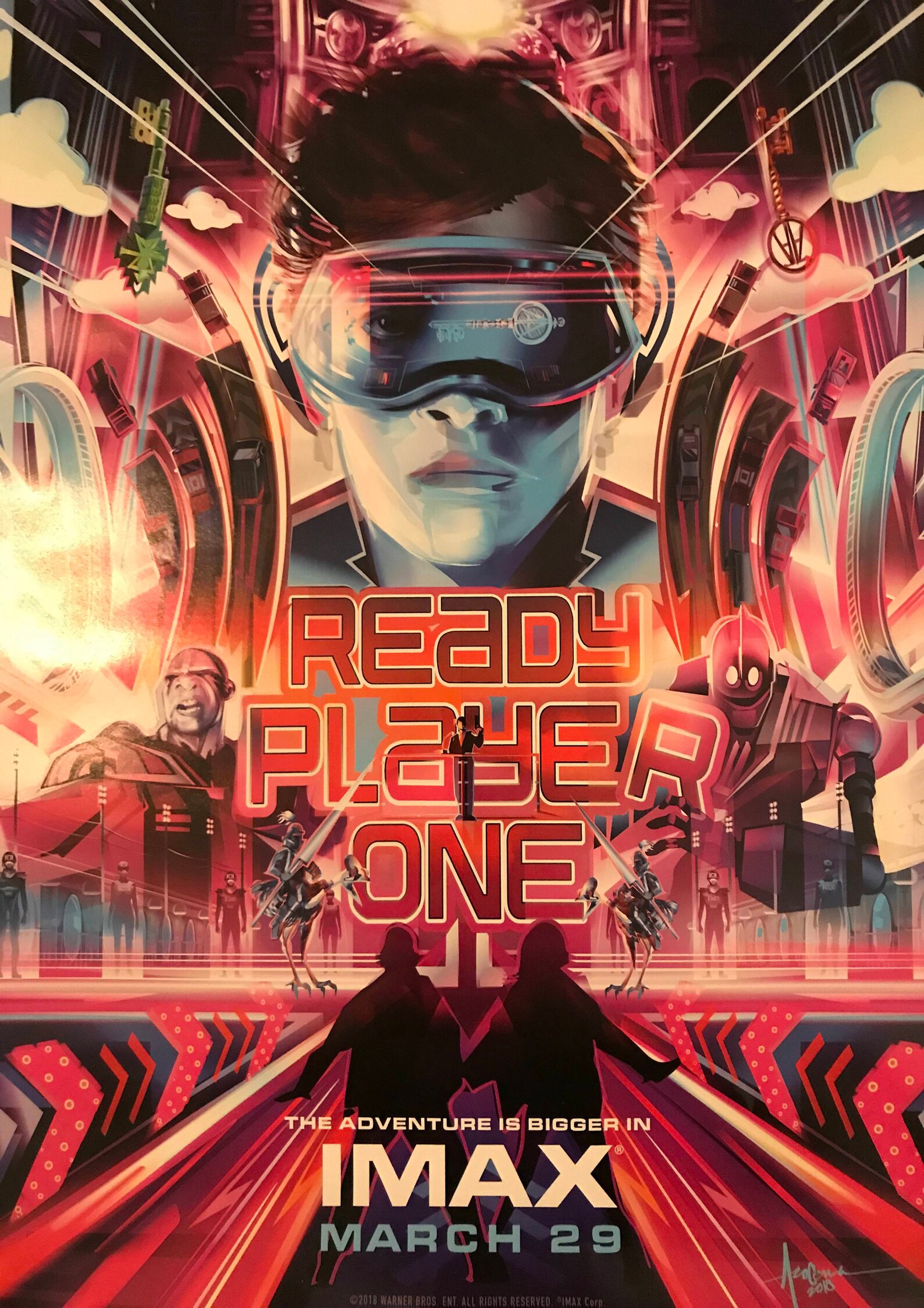 Ready Player One Artwork Movie Cover art Poster | Etsy