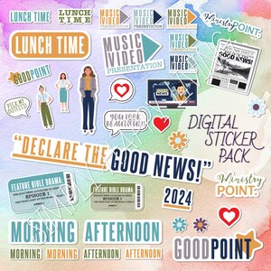 TALK TITLE STICKERS Declare the Good News 2024 Regional Convention of ...