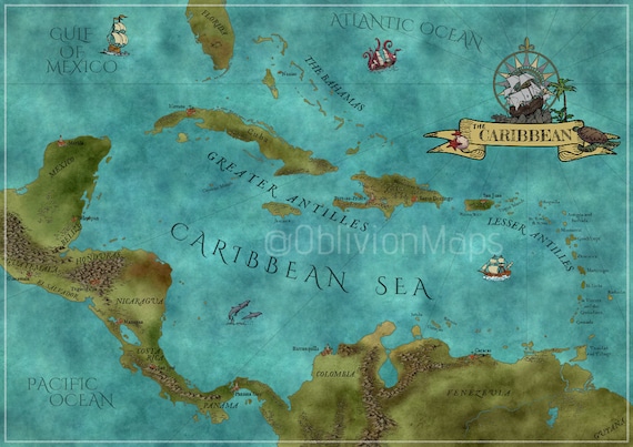 Pirates Of The Burning Sea Map