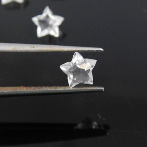 Crystal Quartz Faceted Star Shape Gemstone Fancy Shape Gemstones ...