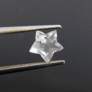 Crystal Quartz Faceted Star Shape Gemstone Fancy Shape Gemstones ...