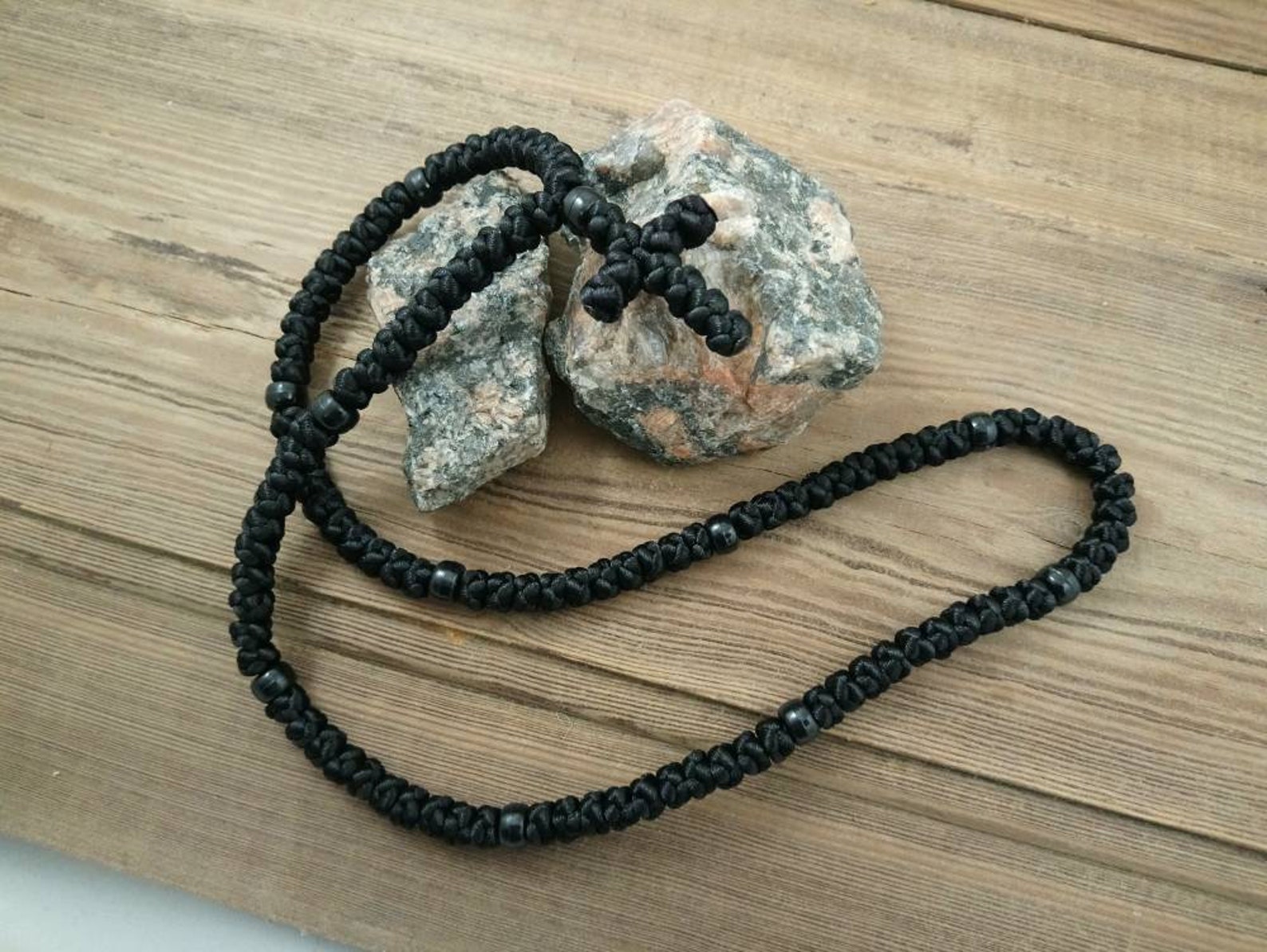 Orthodox Rosary Prayer Rope chotki black komboskini monastery | Etsy