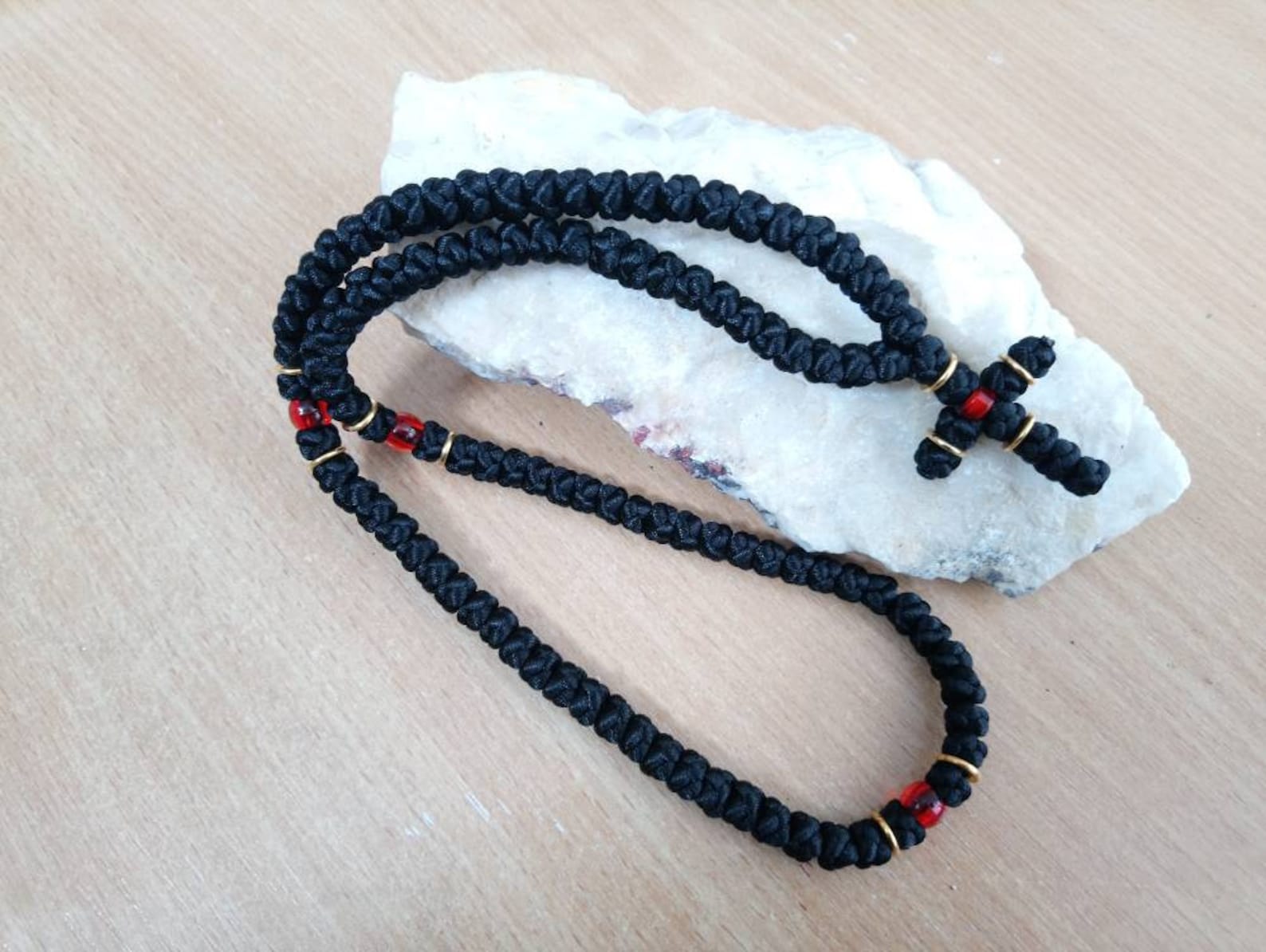 Orthodox Rosary Prayer Rope chotki black komboskini monastery | Etsy