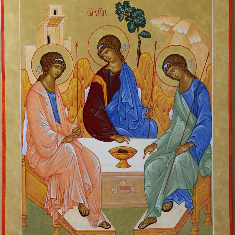 Orthodox Hand Painted Icon - Etsy Israel