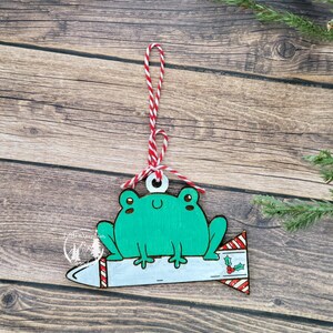 Missile Toad Christmas Ornament, Missletoad, Mistletoe, Cute, Funny ...