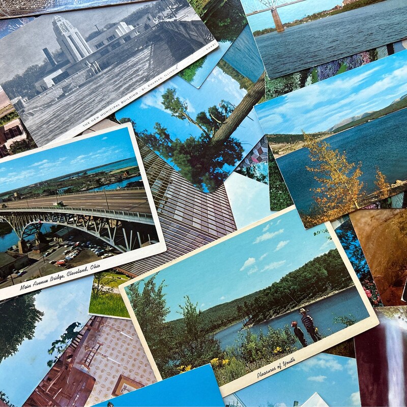 Vintage 1970s Postcards - Etsy
