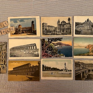 10 Vintage ITALY Postcards / Unused and Random Selection / Perfect for ...