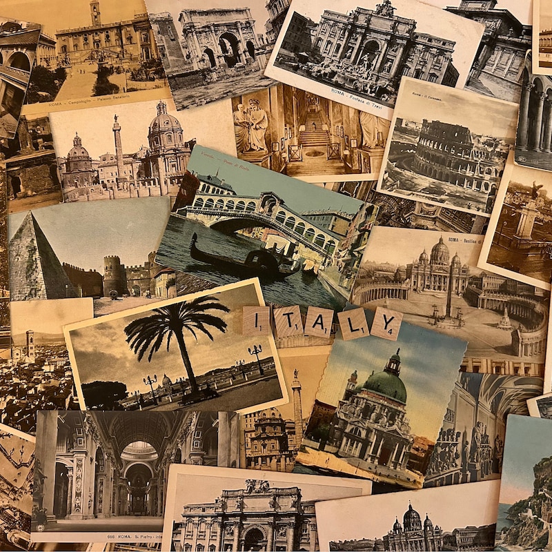 Italy Postcards - Etsy