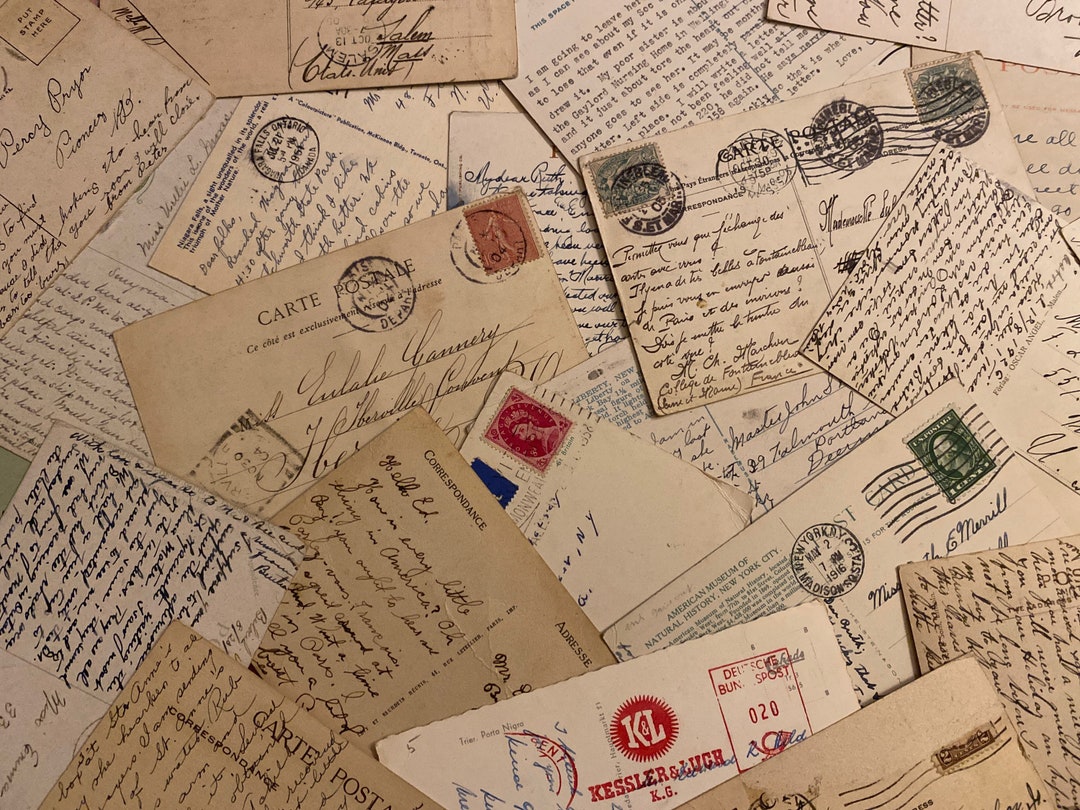 20 Vintage Postcards With Gorgeous Script and Interesting Messages ...
