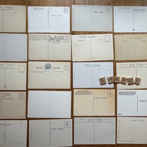 20 Unused, Blank Vintage Postcards From 1900s to 1960s — Perfect for ...