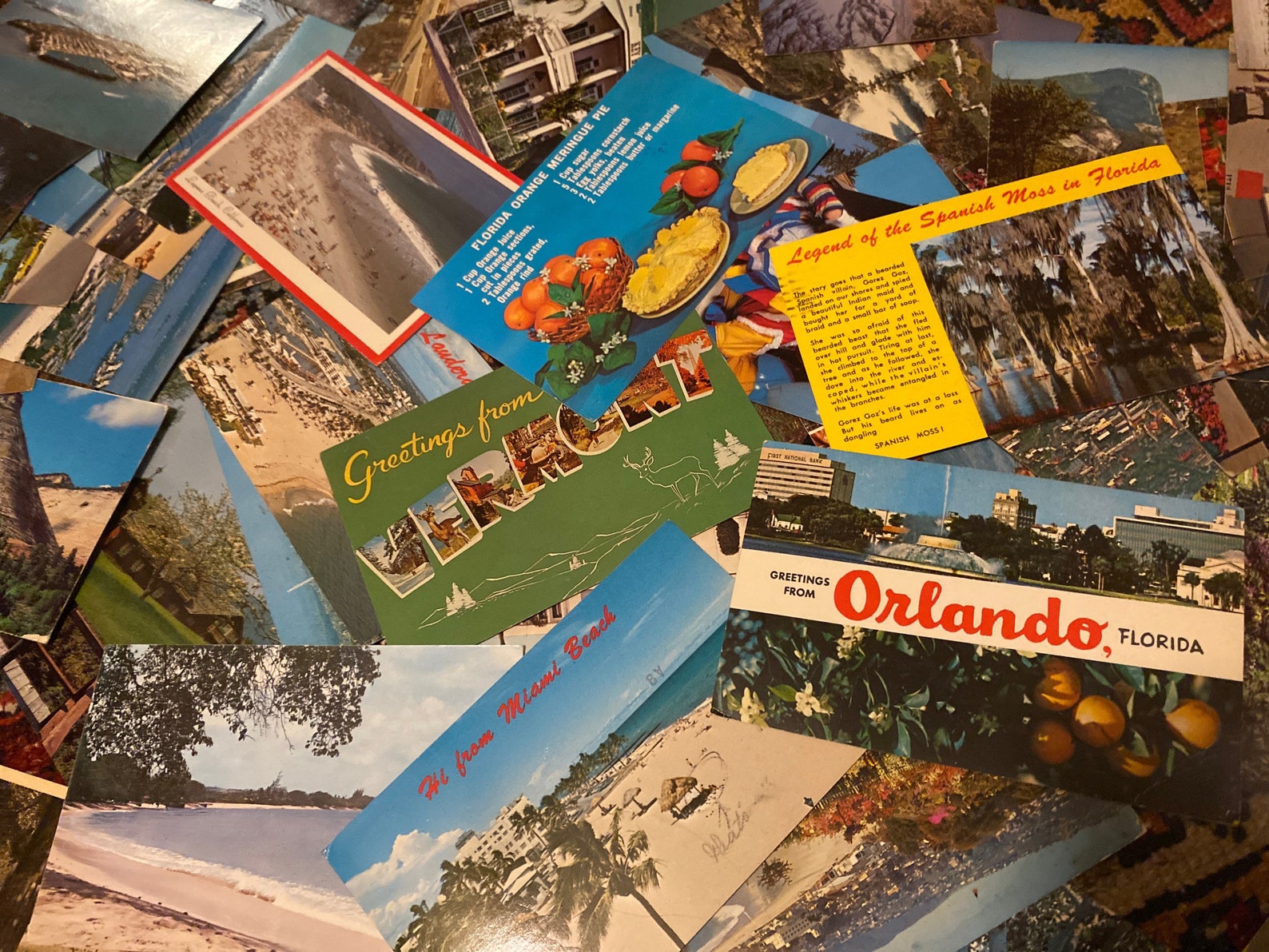 20 Vintage Postcards From the 1970s and 1980s With Interesting - Etsy